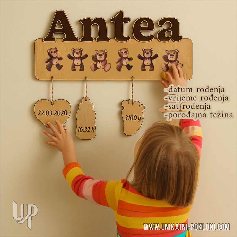 Bebina uspomena - Pokloni za bebe br. 1