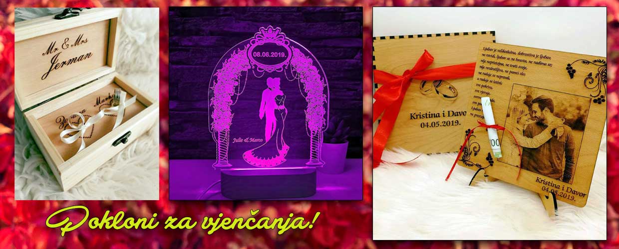 Unikatni pokloni / Vaši pokloni postaju uspomene.
