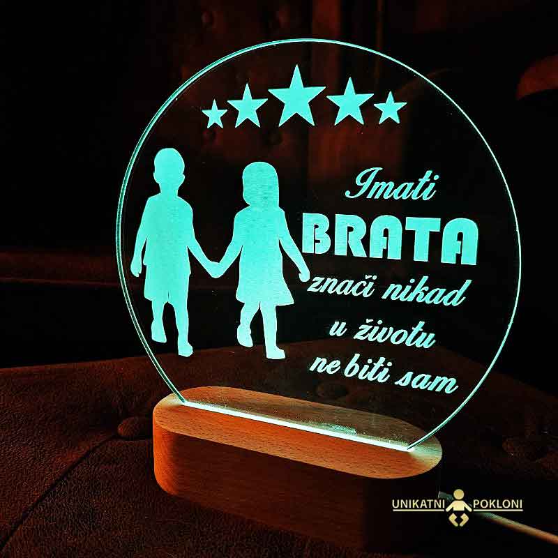 Poklon za brata - Unikatni pokloni br. 1 u Hrvatskoj