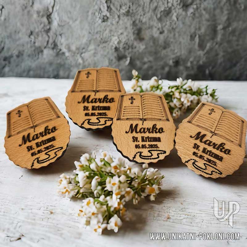 Personalizirani magnetić za svetu krizmu - Unikatni pokloni br. 1 u ...